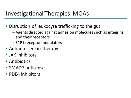 Current and Emerging Treatments for IBD (Transcript)