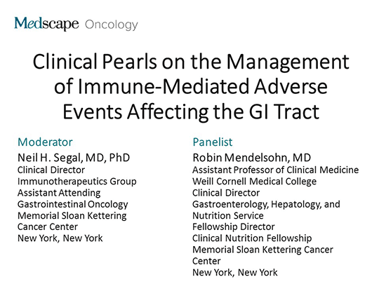 Clinical Pearls on the Management of Immune-Mediated AEs Affecting the ...