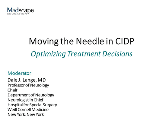 Moving the Needle in CIDP: Optimizing Treatment Decisions