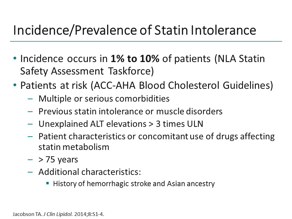 Challenging Statin Intolerance: Back to Basics (Transcript)