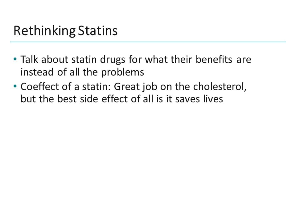 Challenging Statin Intolerance: Back to Basics (Transcript)