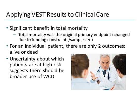 Preventing SCD With a WCD: Reviewing the Results of the VEST Trial ...