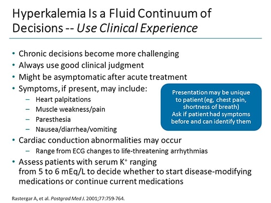 Current State of Hyperkalemia Management
