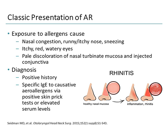 Seasonal Allergic Rhinitis Guideline Updates Applied To Clinical Cases