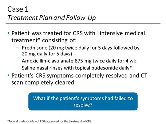 Chronic Rhinosinusitis: Strategies for Maximizing Medical Therapies
