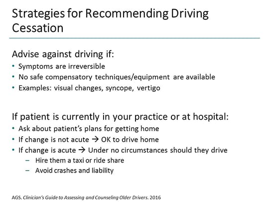 Medical Factors Affecting Older Driver Safety