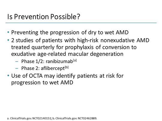 Developments in the Wet AMD Treatment Landscape: A Look Ahead (Transcript)
