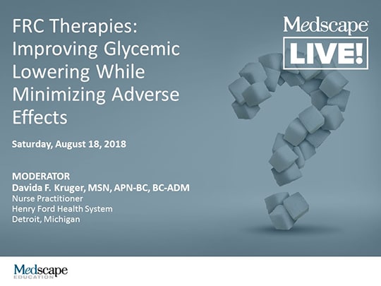 FRC Therapies: Improving Glycemic Lowering While Minimizing Adverse ...