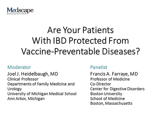 Are Your Patients With IBD Protected From Vaccine-Preventable Diseases ...