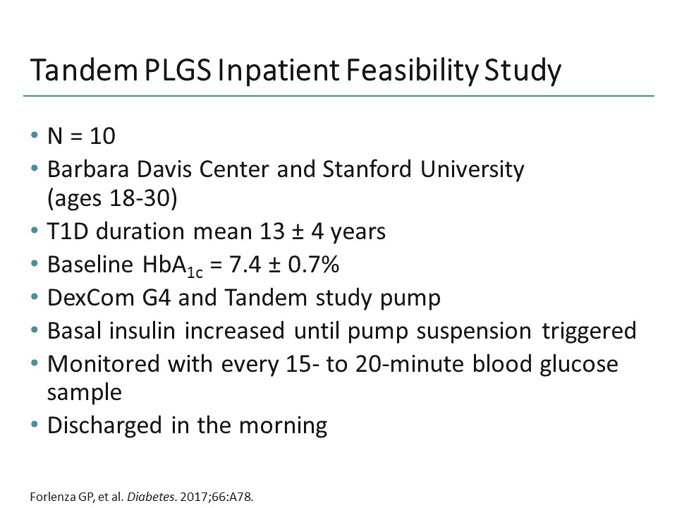 Predictive Low Glucose Suspend (PLGS): Future of Diabetes Management ...
