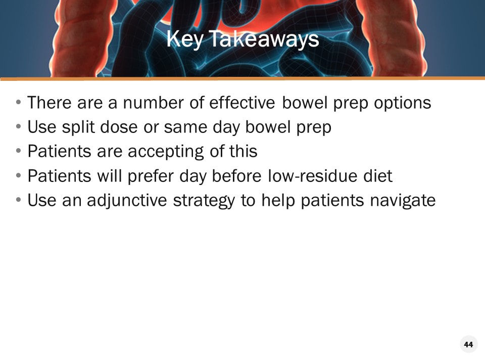 Optimizing Colonoscopy Outcomes Through Quality Bowel Prep (Transcript)