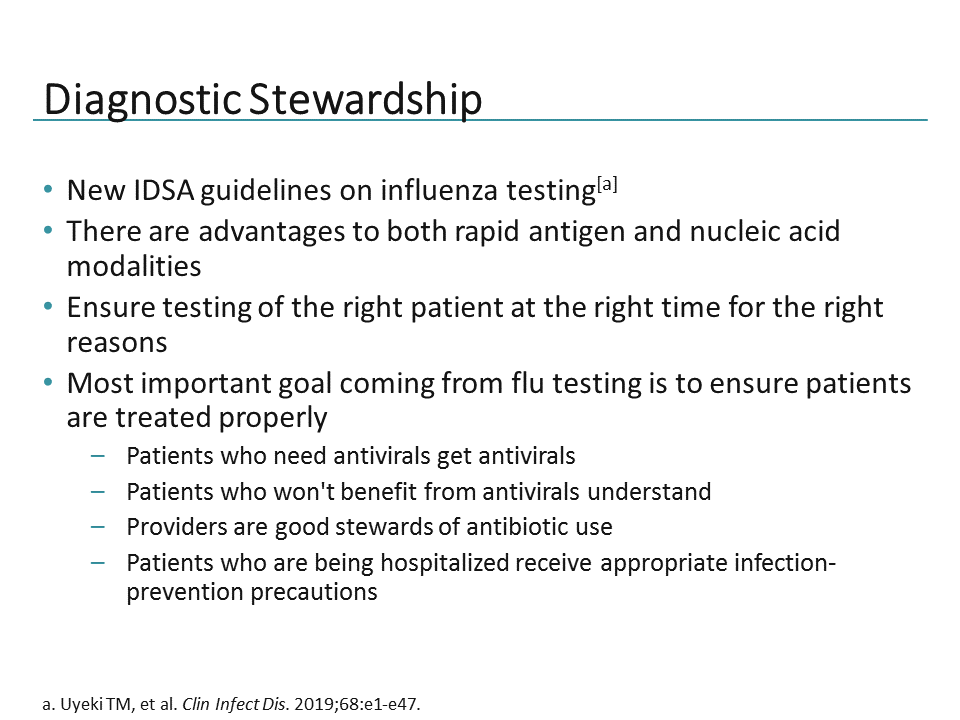 Key Considerations in Diagnosing the Flu