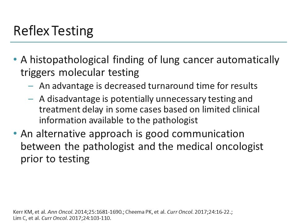 Optimizing Characterization of NSCLC Through Specialty Collaboration ...