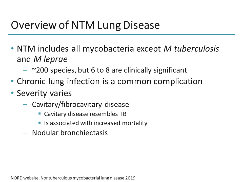 Management of NTM Lung Disease: Key Therapeutic Developments