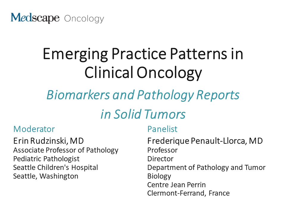 Emerging Practice Patterns in Clinical Oncology: Biomarkers and ...