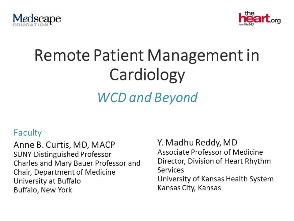Remote Patient Management in Cardiology: WCD and Beyond (Transcript)