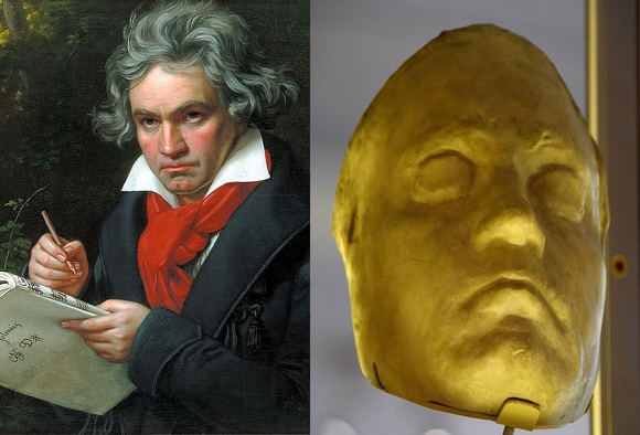 Bach Death Mask