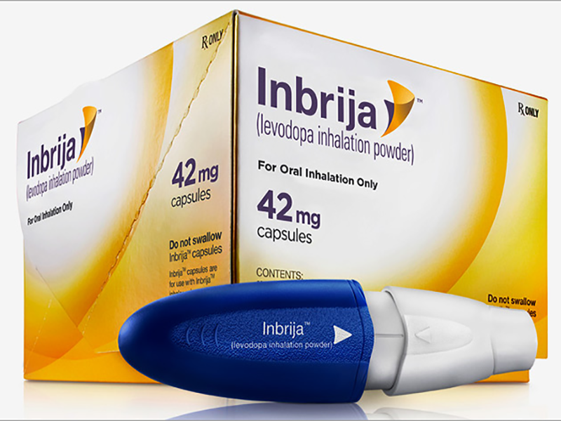 FDA aprueba levodopa en enfermedad de Parkinson