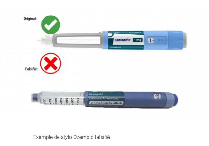 Stylos d’Ozempic falsifiés : l’ANSM relaie une alerte de l’EMA