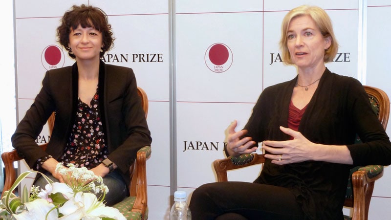 Emmanuelle Charpentier, co-lauréate du prix Nobel de chimie 2020