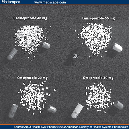 Delivery of Esomeprazole Magnesium Enteric-Coated Pellets