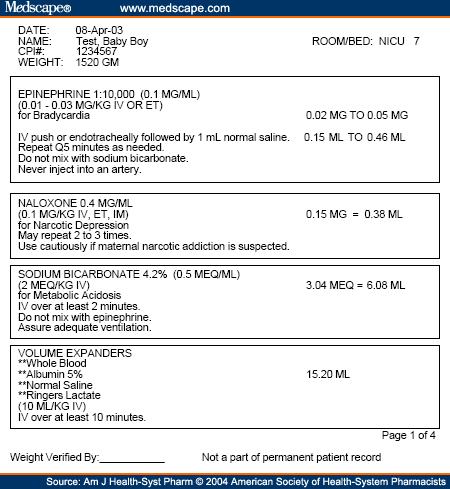 Improving Medication Safety in a Neonatal Intensive Care Unit - Page 2