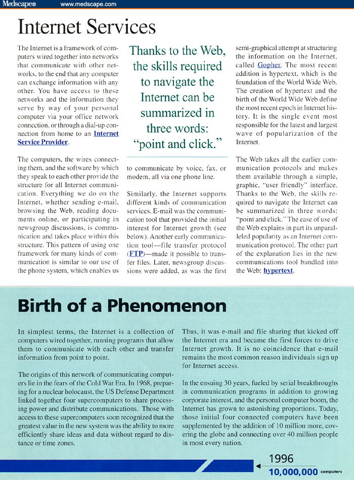Medscape -- The First 5 Years - Page 3