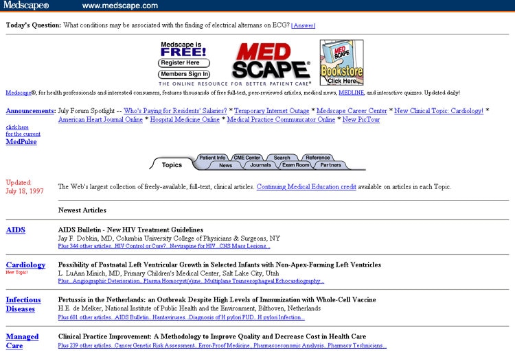 Medscape -- The First 5 Years - Page 4