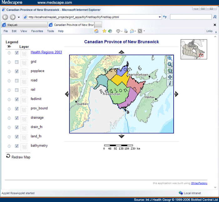 Publishing Your Health Maps and Connecting to Remote WMS Sources