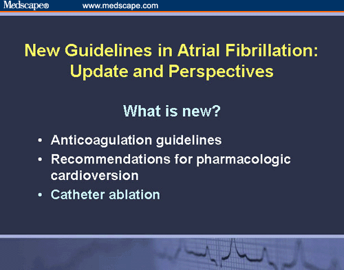 New Guidelines in Atrial Fibrillation -- Update and Perspectives ...