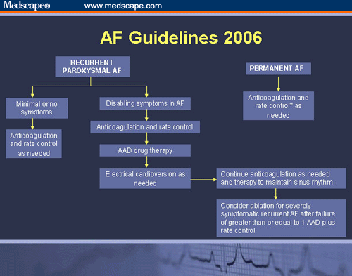 New Guidelines in Atrial Fibrillation -- Update and Perspectives (Slides with Transcript)