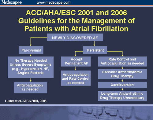 New Guidelines in Atrial Fibrillation -- Update and Perspectives (Slides with Transcript)