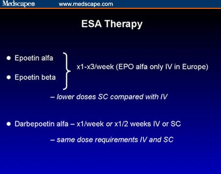 Unmet Anemia Needs in Patients with CKD