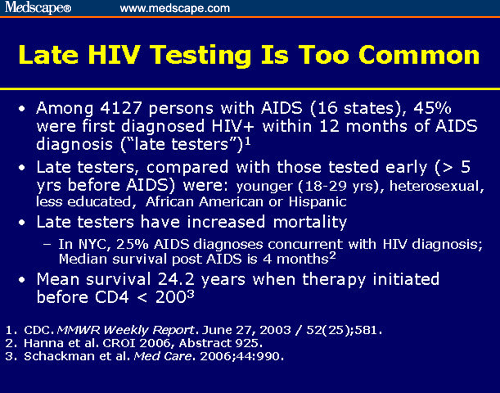A Lecture by Dr. John G Bartlett: New CDC Recommendations for HIV Testing