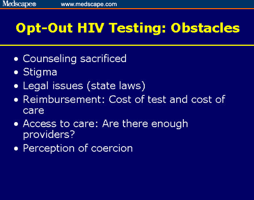 A Lecture by Dr. John G Bartlett: New CDC Recommendations for HIV Testing