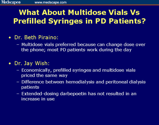 Anemia Management in Patients With Chronic Kidney Disease