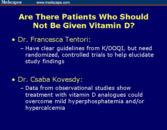 The Role and Effect of Vitamin D Analogues on Survival in ESRD