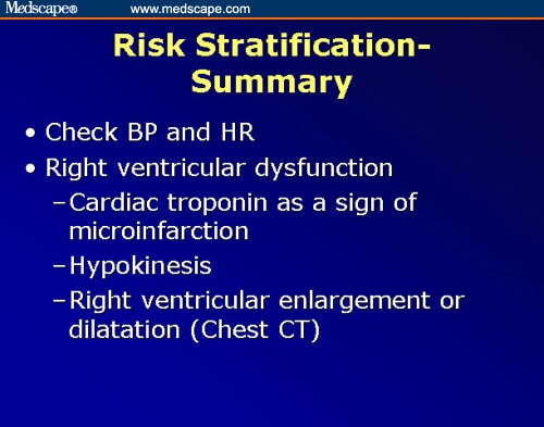 Diagnosis, Treatment and Prevention of Pulmonary Embolism