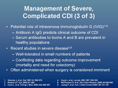Clostridium difficile Infection: Tools for Treatment and Prevention