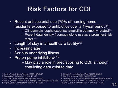 Clostridium difficile Infection in Long-Term Care: Tailored Approaches ...