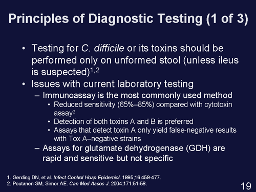 Clostridium difficile Infection in Long-Term Care: Tailored Approaches ...