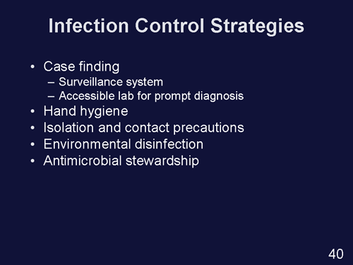 Clostridium difficile Infection in Long-Term Care: Tailored Approaches ...