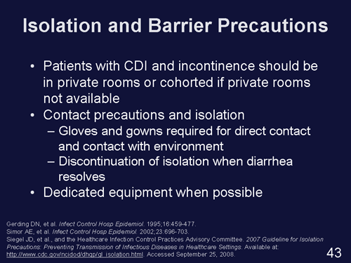 Clostridium difficile Infection in Long-Term Care: Tailored Approaches ...