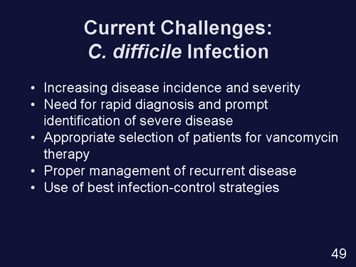 Clostridium difficile Infection in Long-Term Care: Tailored Approaches ...