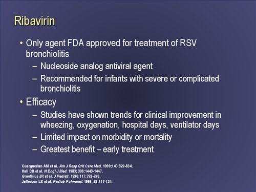 Management of Severe RSV Infections (Slides With Transcript)
