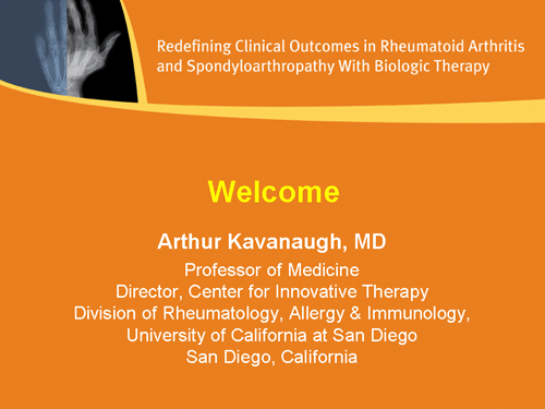 Welcome and Introduction (Slides With Transcript)