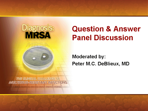 Question & Answer Panel Discussion (Slides With Transcript)