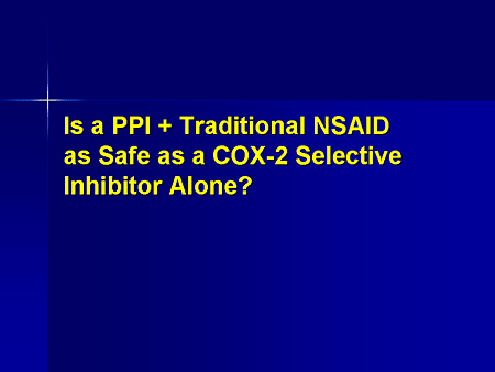 Balancing Cardiovascular Risks and Gastrointestinal Outcomes in NSAID Users