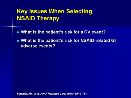 Balancing Cardiovascular Risks and Gastrointestinal Outcomes in NSAID Users