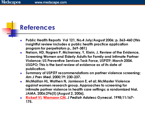 Telltale Signs of Intimate Partner Violence Among Adolescents ...